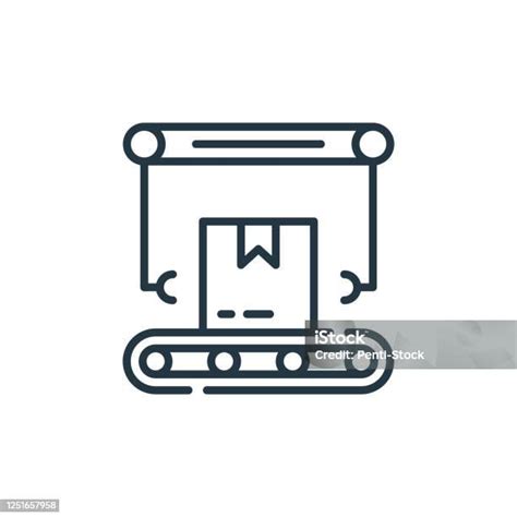 상자 벡터 아이콘입니다 상자 편집 가능한 스트로크 웹 및 모바일 앱 로고 인쇄 매체에 사용할 수 있는 상자 선형 기호입니다 얇은 선 그림 벡터 격리 된 윤곽선 도면입니다