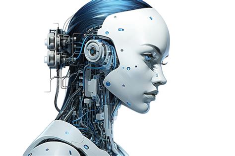 Premium Vector Vector Artificial Intelligence Robot Isolated Background