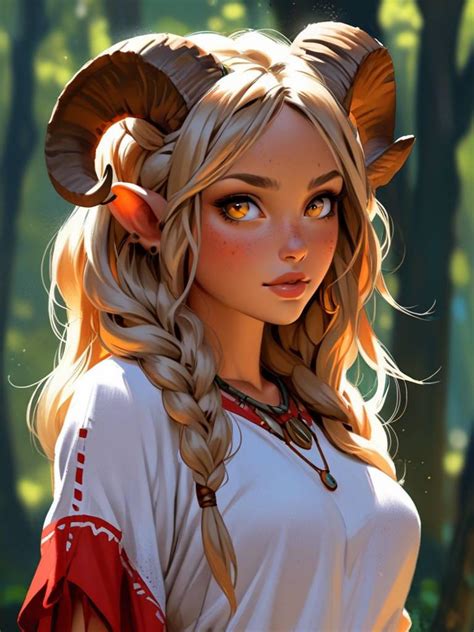Faun Girl By 078487p On Deviantart