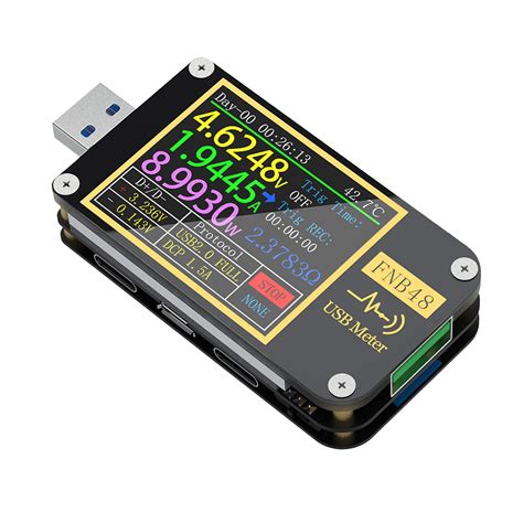 Multímetro Usb Portátil Voltímetro De Corriente Probador Usb Multifuncional Carga Rápida Sin