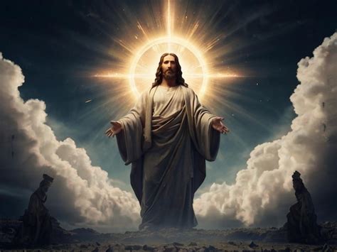 Premium Photo Around The Messiah Jesus Christ