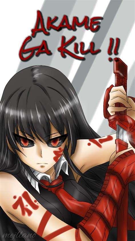 Fanart Akame Ga Kill By Mejllano On Deviantart