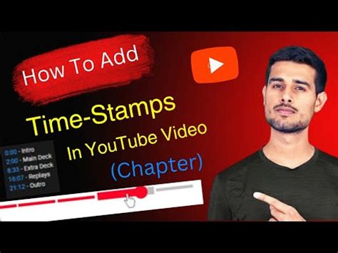 How To Add Time Stamps In YouTube Video UnknownTricks YouTube