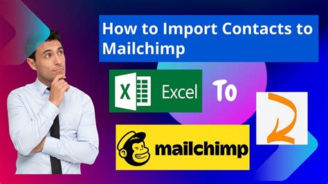 How To Import Contacts From Excel To Mailchimp Youtube