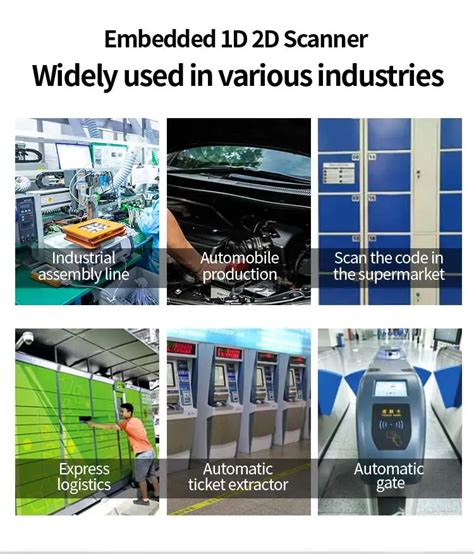 1d 2d Qr Barcode Scanner Module Engine Embedded Ccd Fixed Bar Code