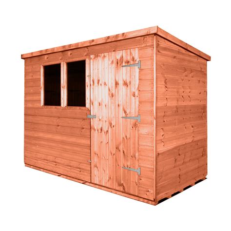 8x5 Classic Pent Shed Door Right Atlas Sheds