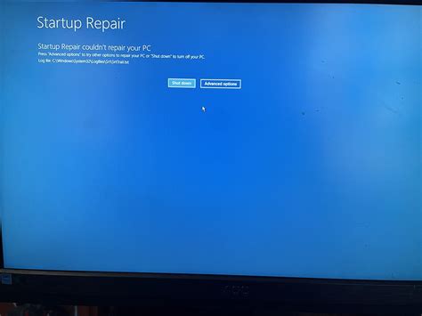 Blank Blue Screen On Startup Rpcmasterrace
