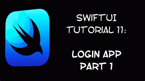 SwiftUI Tutorial Login App Part YouTube