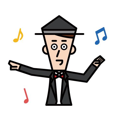 탭 댄서 남성의 일러스트 무료 일러스트 소재집 Kukukeke