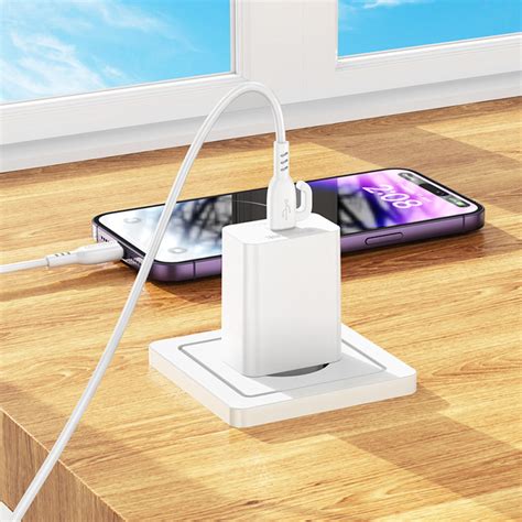 Мережевий зарядний пристрій Borofone Ba21a Pro Long Journey Pd20w
