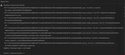 Please Help · Issue 110 · Xavier150blender For Unrealengine Addons