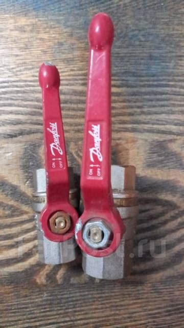 Кран шаровый латун Danfoss в наличии Цена 550₽ во Владивостоке