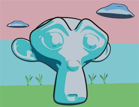 Cartoon Render In Blender