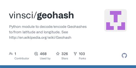 github vinsci geohash python module to decode encode geohashes to