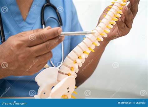 Spinal Nerve And Bone Lumbar Spine Displaced Herniated Disc Fragment