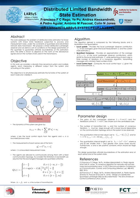 pdf distributed limited bandwidth state estimation