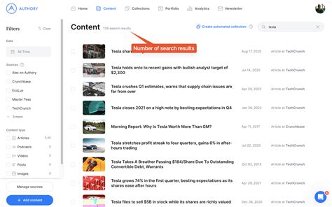 How To Search And Filter Your Content