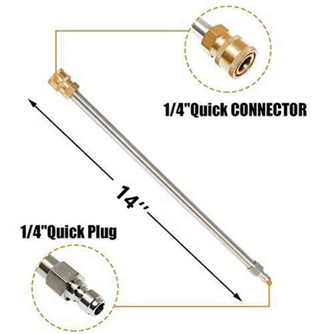 Asta Di Prolunga Collegamento Rapido Per Idropulitrice Versatile E