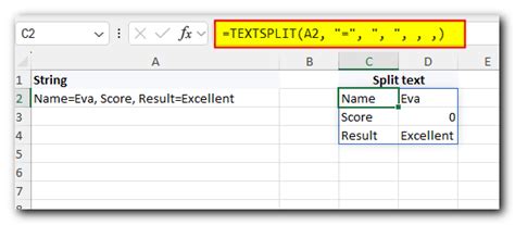 Learn Excel Textsplit Function In Excel Split Text Strings Or Cells