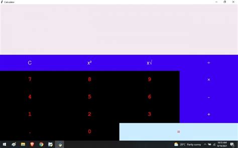Python Program To Full Screen Calci Using Python Tkinter Kashipara