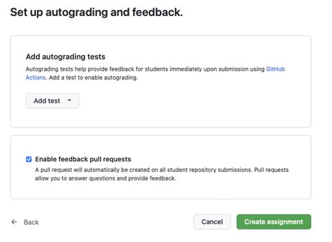 Assignments And Feedback