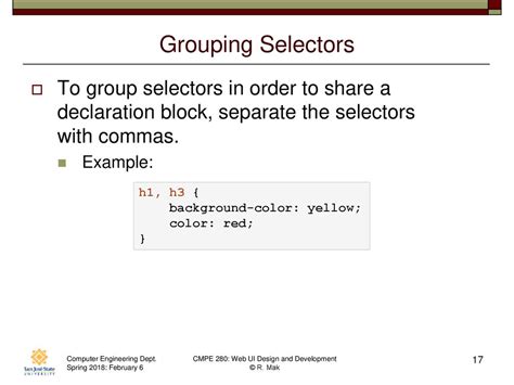 Cmpe 280 Web Ui Design And Development February 6 Class Meeting Ppt