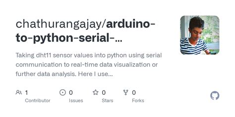 Github Chathurangajayarduino To Python Serial Communication Taking Dht11 Sensor Values Into