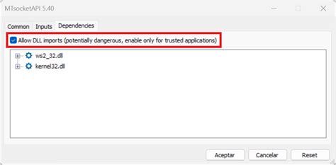 Start Mtsocketapi Mtsocketapi For Mt5
