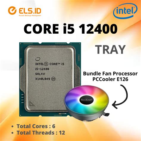 Jual Processor Intel Core I5 12400 Tray Lga1700 Shopee Indonesia