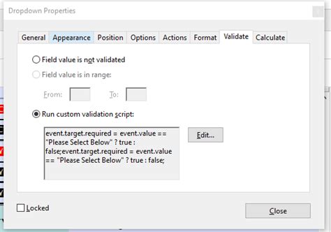 Solved How Do I Make The Dropdown Required By Not Allowin Adobe