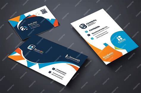Premium Photo International Community Business Card Logo Template