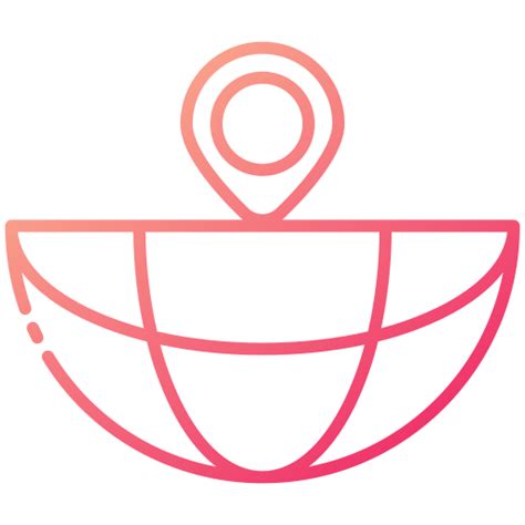 Geolocalization Generic Gradient Outline Icon