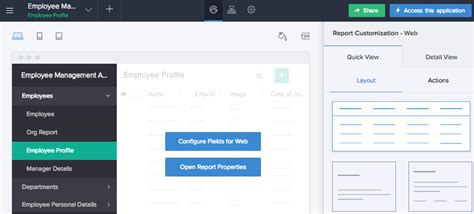 Create Print Template ManageEngine AppCreator Help