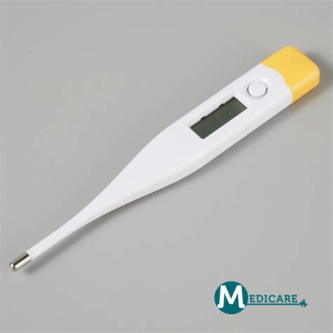 Electric Plastic Removable Battery Medical Clinical Contact Electronic Thermometer