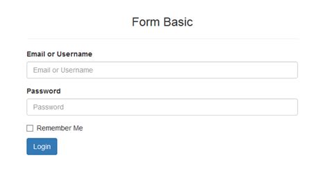 Membuat Macam Macam Form Dengan Bootstrap Onphpid Tutorial