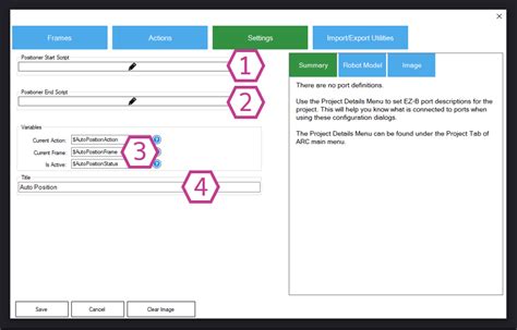Auto Position Movement Panel Gait Movement Panels Robot Skills Support Synthiam