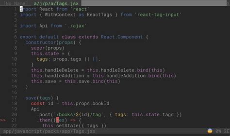 Vim For Javascript And React In 2019 Vim From Scratch Rvim