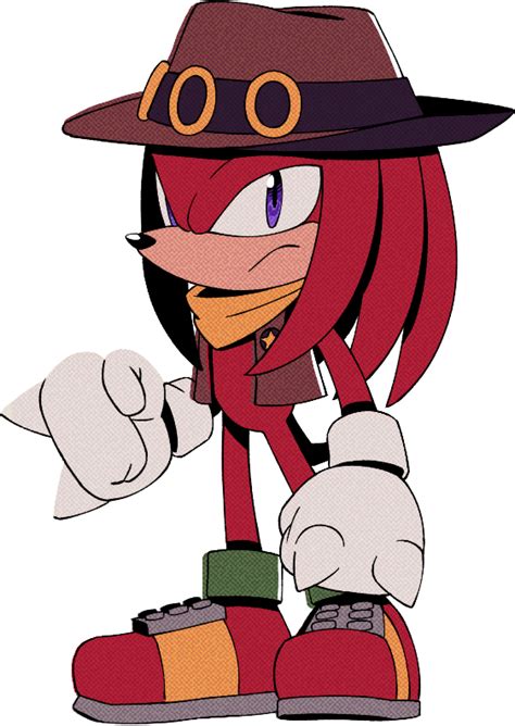 Digimin Knuckles The Echidna The Murder Of Sonic The Hedgehog Non Web Source Official Art