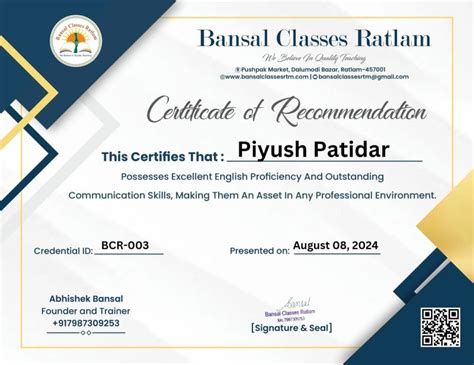 Piyush Patidar On Linkedin I Am Proud To Share That I Have Earned A