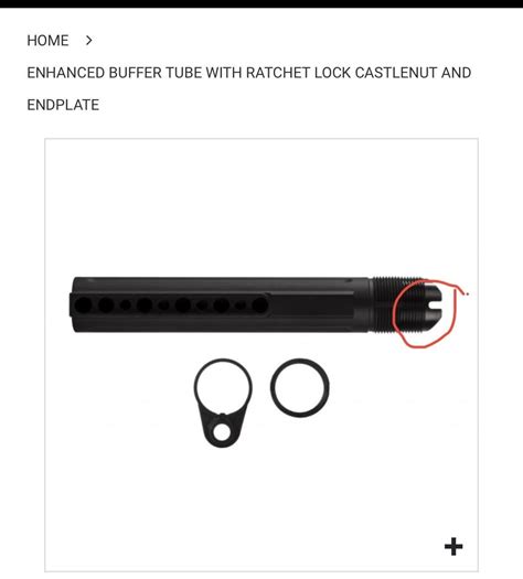 Pws Enhanced Buffer Tube Rar15