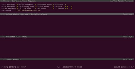 How To Install Goaccess Web Log Analyzer On Rocky Linux 8 Atlanticnet