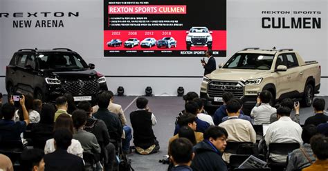 Kg모빌리티의 신차 렉스턴 뉴 아레나와 렉스턴 스포츠and칸 쿨멘