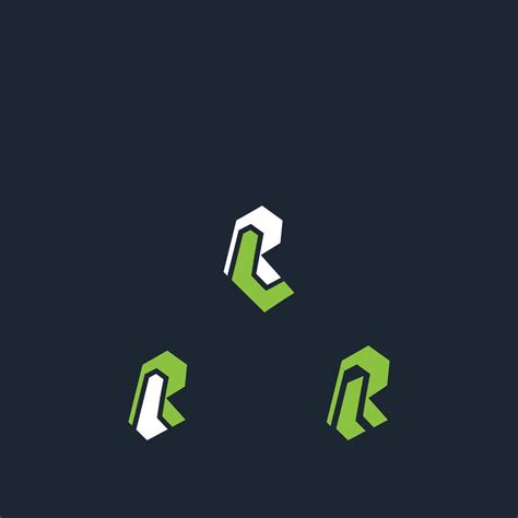 Alphabet Initials Logo Lr Rl L And R 37340199 Vector Art At Vecteezy