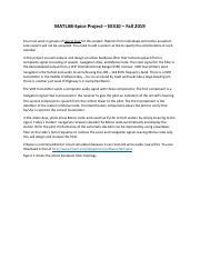 Project EE310 Matlab Pdf MATLAB Spice Project EE310 Fall 2019 You Must Work In Groups Of