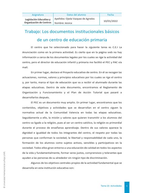Legislacion Educativa 3 Pdf Enseñando Educación Primaria