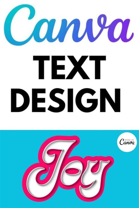 inner shadow text effect in canva design pinterest in 2024 canvas learning graphic design