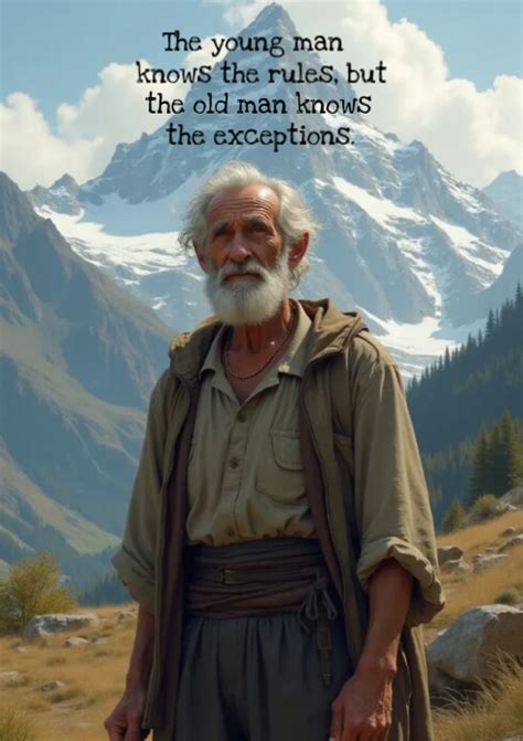 Brown Professional Old Man Quotes For Life Time A4 Template Postermywall