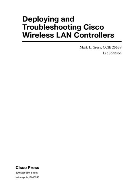 Solution Deploying And Troubleshooting Cisco Wireless Lan Controllers