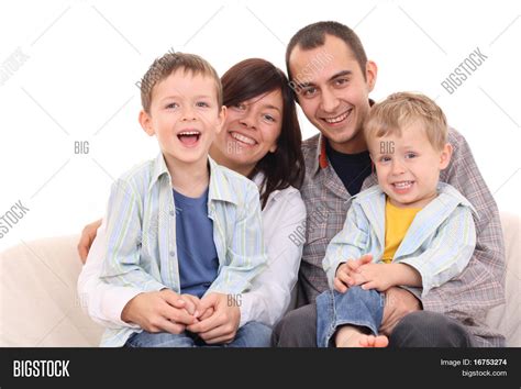 Mother Father Two Sons Image Photo Free Trial Bigstock