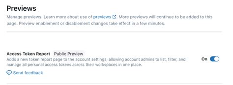監視和撤銷個人存取令牌 Azure Databricks Microsoft Learn